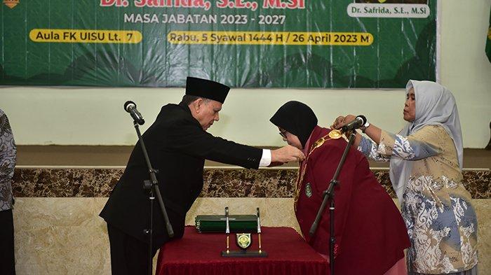 Dilantik Sebagai Rektor UISU 2023-2027, Dr. Safrida Fokus Digitalisasi Menuju UISU Unggul ...