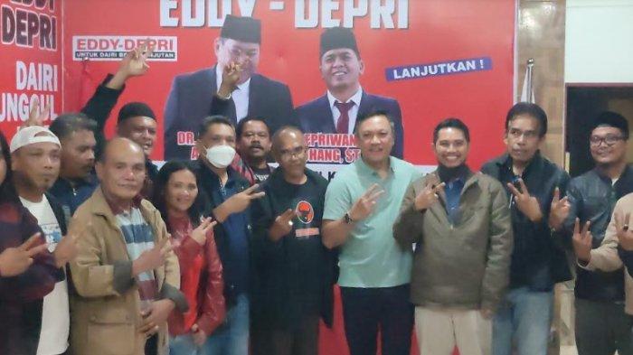 Remigo Yolando Berutu 'Turun Gunung' Menangkan Eddy Berutu - Depriwanto - Tribun-medan.com