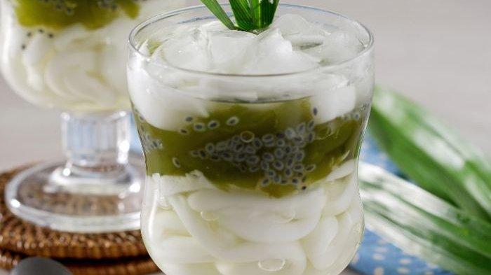 Resep Es Jeli Kelapa Cincau Hijau dan Cara Membuatnya - Tribun-medan.com