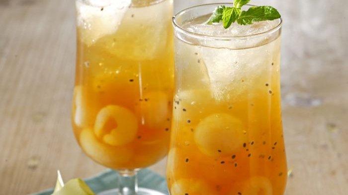 Resep Ice Tea Longan Jeli dan Cara Membuatnya - Tribun-medan.com