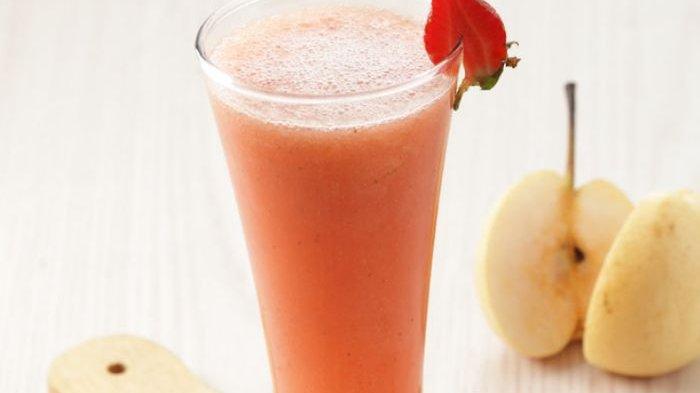 Resep Jus Pear Stroberi, Minuman Sehat yang Disukai Anak - Tribun-medan.com