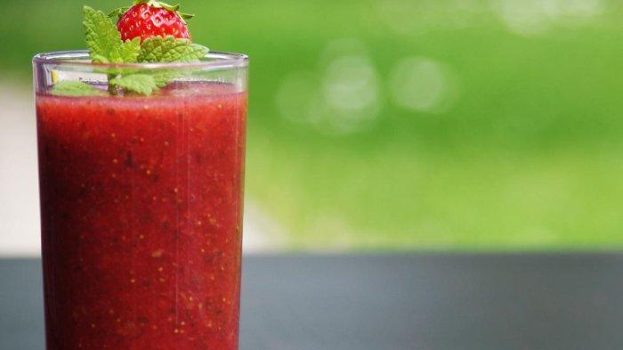 Resep Jus Stroberi dan Cara Membuatnya - Tribun-medan.com