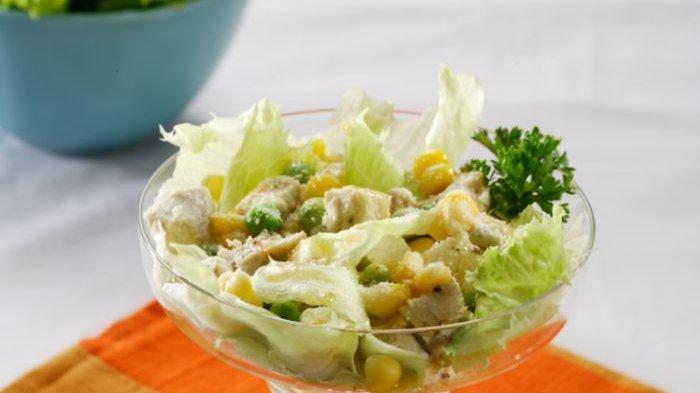 Resep Salad Ayam Jagung dan Cara Membuatnya - Tribun-medan.com