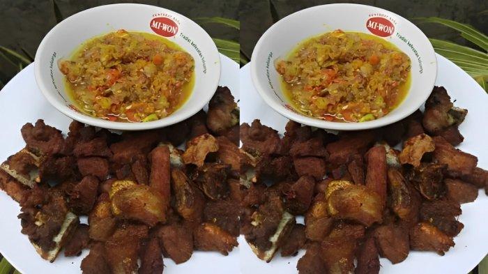 Resep Babi Goreng Sambal Bawang Kunyit, Sajian Natal dan Tahun Baru ...
