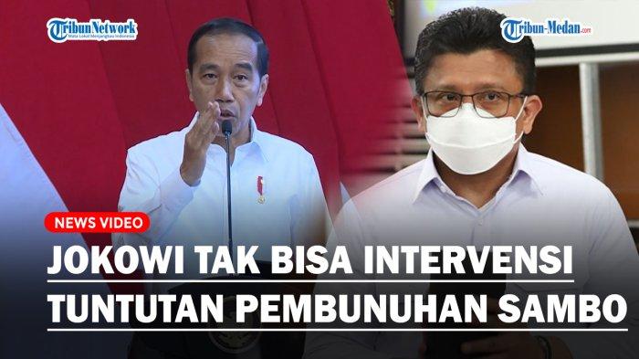 Respon Tegas Presiden Jokowi Soal Tuntutan Kasus Sambo Cs, Tidak Bisa Intervensi Proses Hukum ...