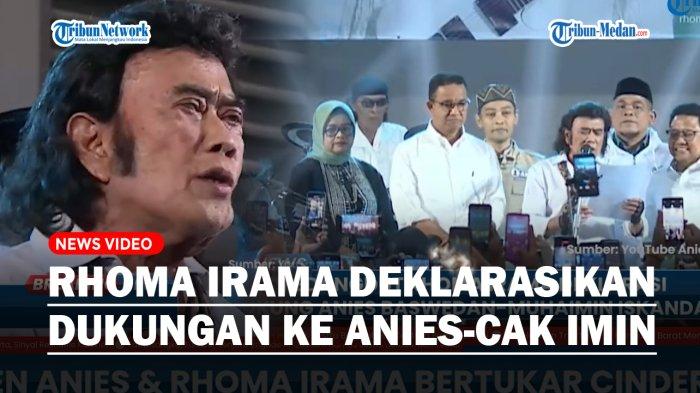 Rhoma Irama Mendeklarasikan Dukungan untuk Pasangan Anies-Cak Imin di Pilpres 2024 - Tribun ...