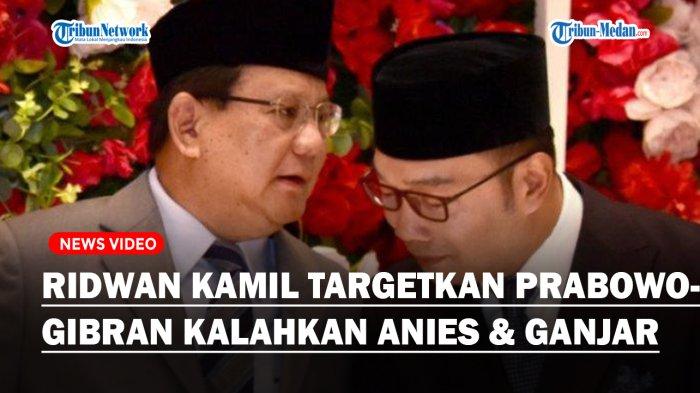 Eks Gubernur Jabar Ridwan Kamil Targetkan Prabowo Gibran Menang 1