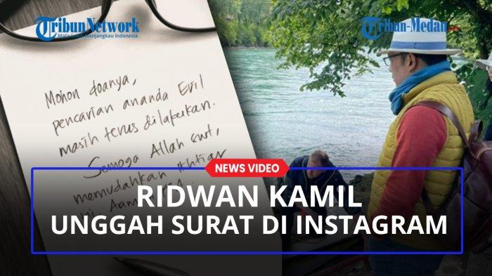 Surat Ridwan Kamil: Semoga Allah Memudahkan Ikhtiar Ini. . - Tribun ...