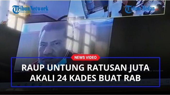 Raup Untung Ratusan Juta Akali 24 Kades Buat RAB, Riston Dituntut 7 Tahun Bui - Tribun-medan.com