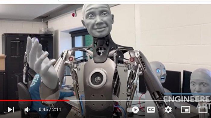 Perancang 'Ameca' Berhasil Menciptakan Robot Berekspresi Seperti ...