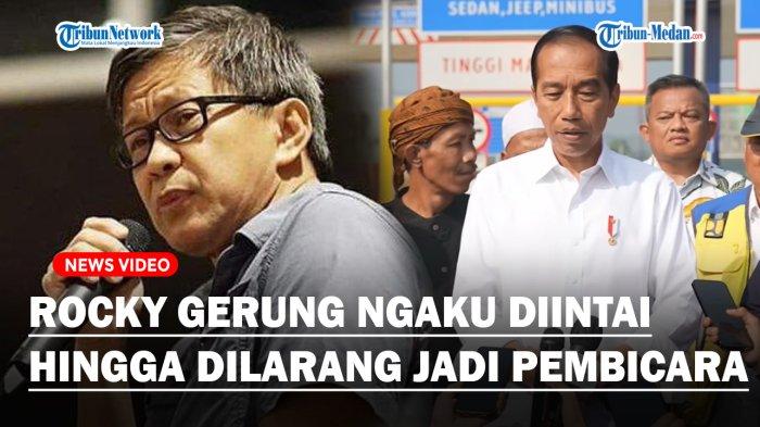 Rocky Gerung Buka-Bukaan Diduga Hina Jokowi, Akui Rumahnya Diintai Hingga Dilarang Jadi ...