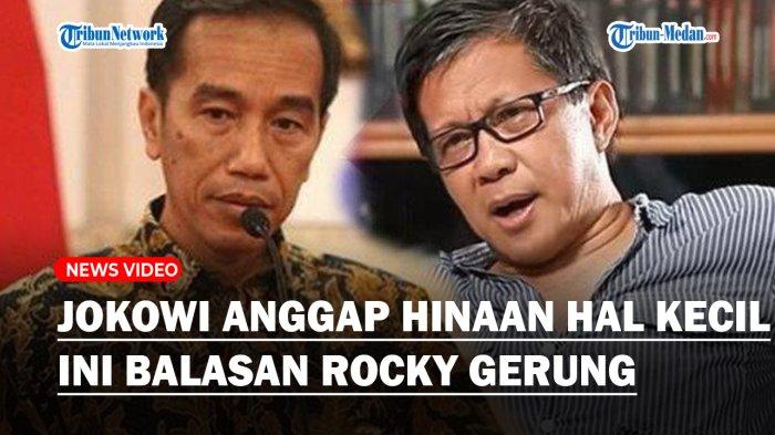 Balasan Rocky Gerung Untuk Jokowi Usai Ramai Dituding Menghina Presiden - Tribun-medan.com