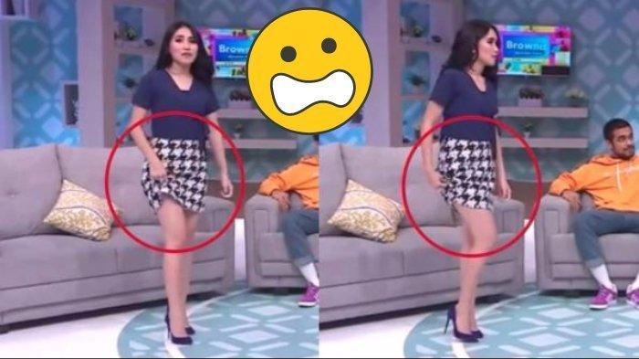Wendy Cagur Melongo Lihat Paha Mulus Ayu Ting Ting, Rok Sang Pedangdut Robek saat Beraksi ...