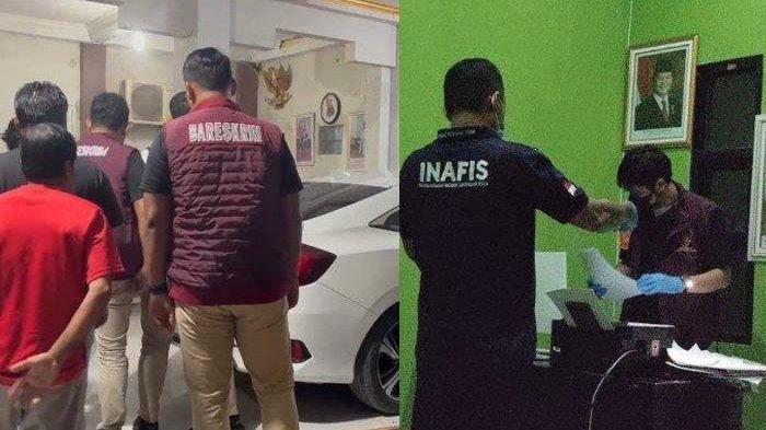 SOSOK Pria Bersinglet Merah di Rumah Sekdes Kohod, Larang Komputer ...