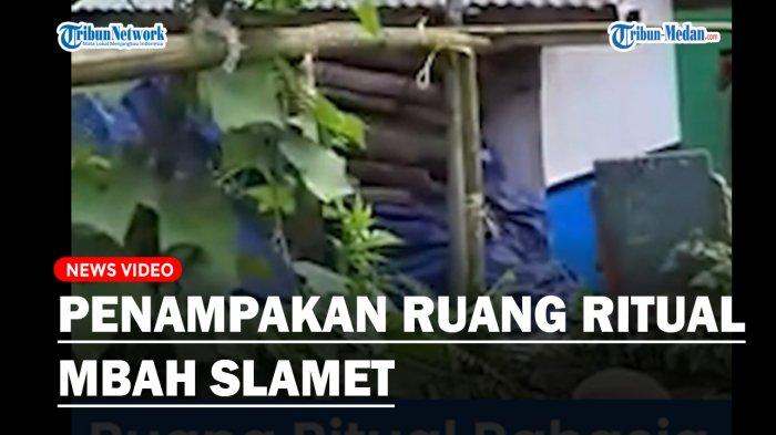PENAMPAKAN Ruang Ritual Mbah Slamet, Kerap Dipakai Melakukan Aksinya ...