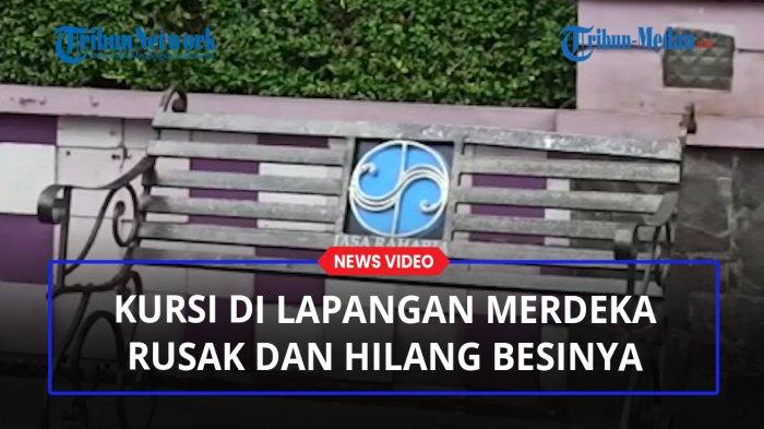 Rusak dan Hilang Besinya, Begini Kondisi Bangku Taman di Kawasan ...