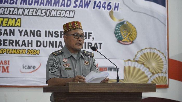 Peringati Maulid Nabi Muhammad, Rutan Medan Gelar Pesantren Kilat yang ...