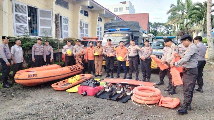 Polres Pematangsiantar Siaga Bencana: Cek Kesiapan Personil dan Peralatan SAR - Tribun-medan.com