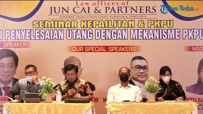 Kantor Pengacara Jun Cai Adakan Seminar Solusi Penyelesaian Utang ...
