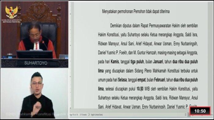 PERLAWANAN Edy Rahmayadi Kandas, MK Tolak Sengketa Pilgub Sumut, Hakim Anwar Usman Pakai Hak ...