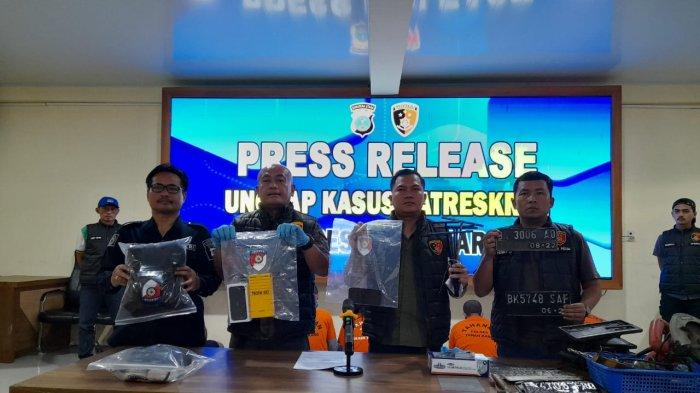 Polres Tanah Karo Ungkap Sindikat Curanmor dengan Modus Ganti Nomor Mesin dan Rangka - Tribun ...