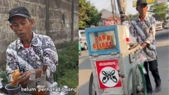 SOSOK Pak Hari, Penjual Tahu Gejrot Ikhlas Bagi Dagangan Jika tak Laku ...