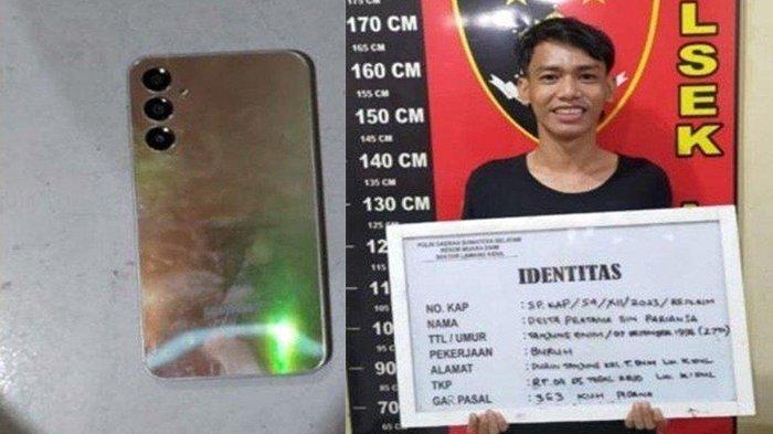 SOSOK Pencuri Handphone Viral yang Senyum-senyum Saat Difoto Polisi ... SOSOK Pencuri Handphone Viral yang Senyum-senyum Saat Difoto Polisi ...