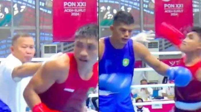 SOSOK Roike Wane, Wasit Tinju di PON 2024 Dipecat, Dianggap Terlalu ...