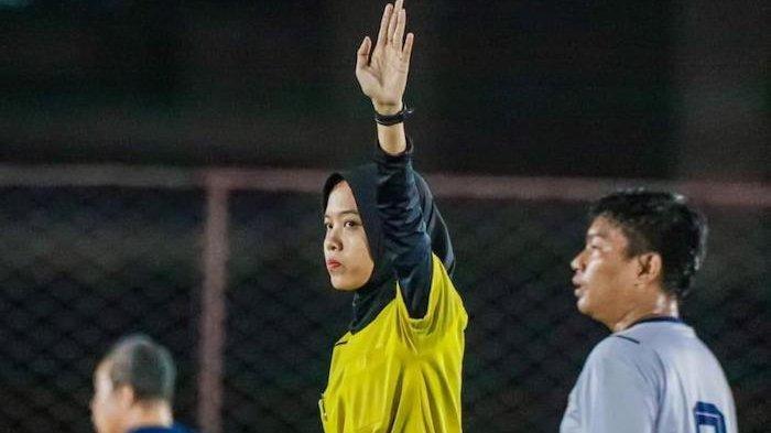 SOSOK Sarah Maulida, Masih Berjuang Dapatkan Lisensi Wasit Perempuan ...
