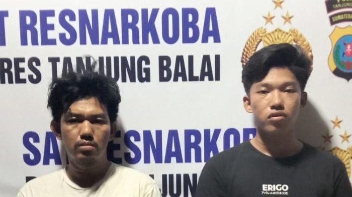 Grebek Kampung Narkoba, Sat Res Narkoba Polres Tanjung Balai Tangkap 2 Pengedar Sabu - Tribun ...