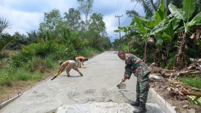 Pengecoran Jalan TMMD Asahan Meningkatkan Mobilitas Perekonomian ...