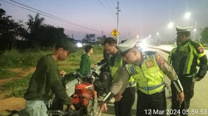 Antisipasi Balap Liar, Satlantas Polres Batubara Amankan 7 Kendaraan saat Asmara Subuh - Tribun ...