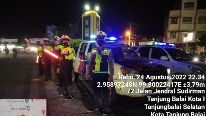 Satlantas Polres Tanjungbalai Laksanakan Patroli dan Penjagaan Arus Lalin - Tribun-medan.com