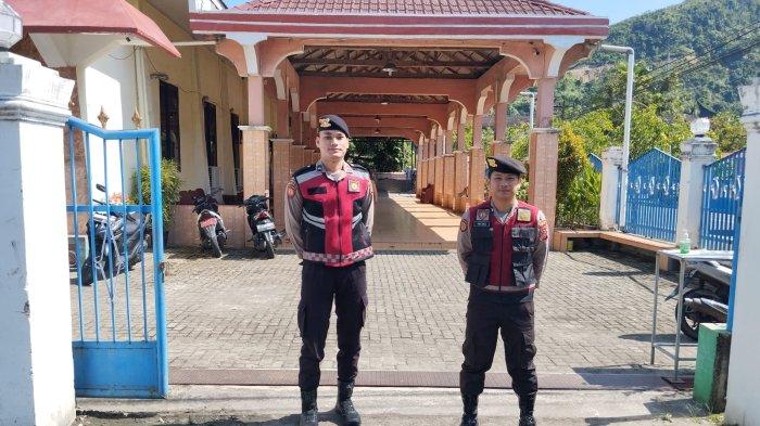 Pastikan Suasana Kondusif dan Ibadah Minggu Lancar, Satuan Samapta ...