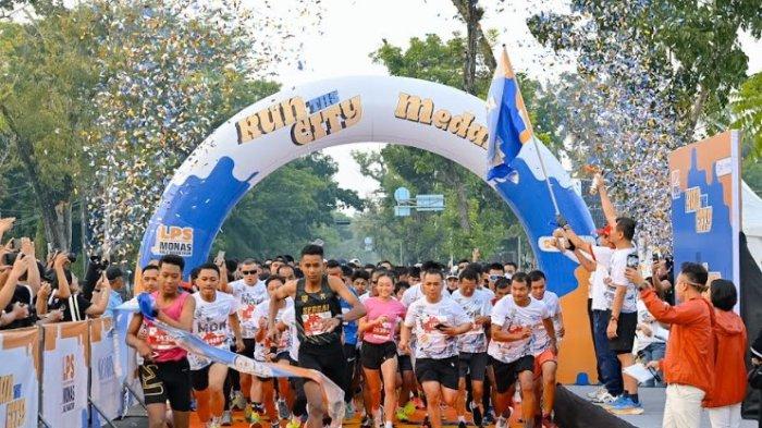 1000 Pelari Mengikuti Run The City Medan 2024 dengan Konsep Point to ...