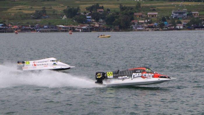 Fakta-fakta Menarik F1H20 Powerboat Danau Toba, Belokan Dominan ke Kiri hingga Air Tawar Pertama ...