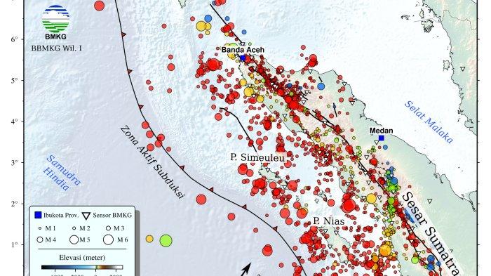 Gempa Magnitudo 4,8 SR Guncang Nias Selatan, Getarannya Sampai ke Tapanuli - Tribun-medan.com