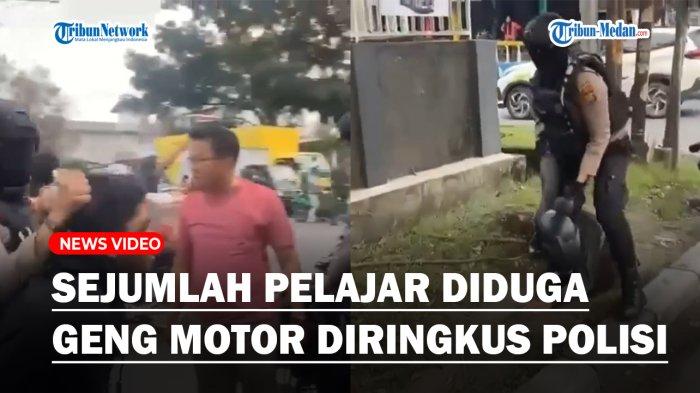 Sejumlah Pelajar Diduga Geng Motor Bawa Sajam di Kota Medan Diringkus Tim Patroli Polda Sumut ...