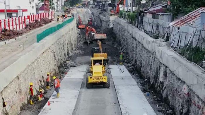 Pengerjaan Underpass HM Yamin Baru Selesai 50 Persen, Ditargetkan ...