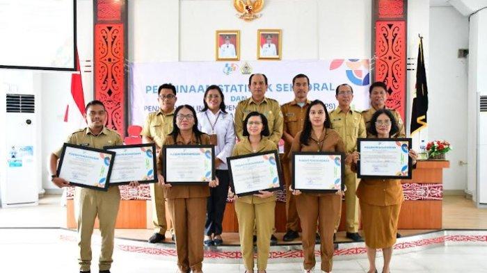 Sejumlah OPD Samosir Dapatkan Penghargaan dari BPS, Ini Alasannya - Tribun-medan.com
