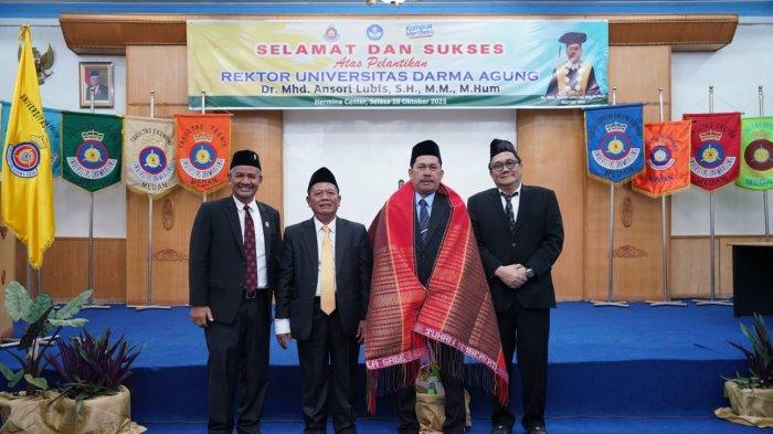 SOSOK Muhammad Ansori Lubis, Rektor Universitas Darma Agung yang Baru ...