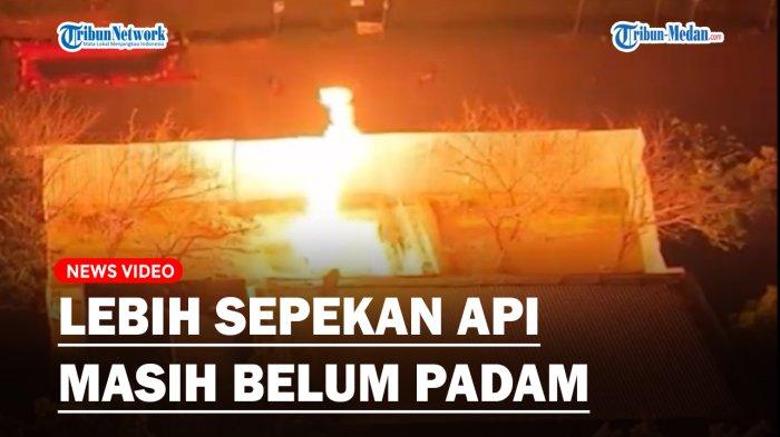 Sudah Lebih Sepekan Semburan Api di KM 86 Tol Cipali Masih Belum Padam ...