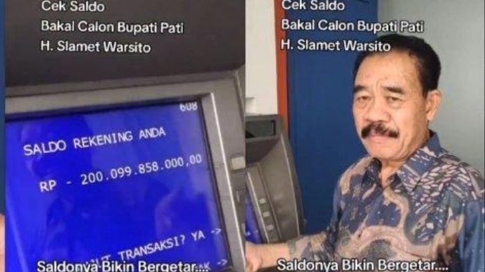 Sosok Slamet Warsito Eks Kades Pamer Saldo ATM Rp 200 Miliar, Berulang ...