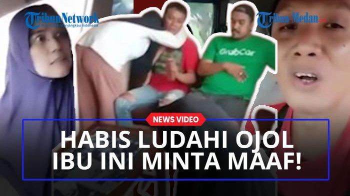 Awalnya Garang Ludahi dan Memaki-maki Driver Ojol, Sekarang Ibu Ini Menangis Minta Maaf ...