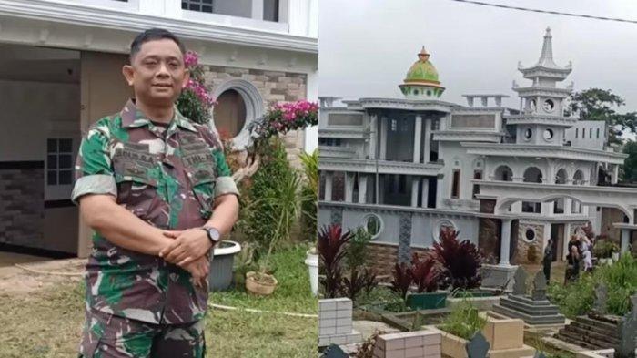 SOSOK Sertu Agus RA, Disorot Punya Rumah Bak Istana, Penghasilan 1 ...