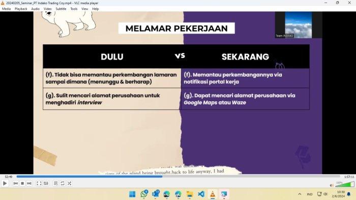 Mikroskil dan Indako Trading Coy Menggelar Webinar Tips Sukses Melamar ...