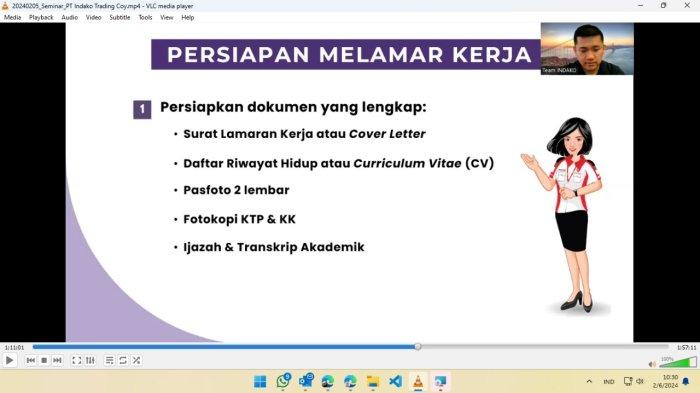 Mikroskil dan Indako Trading Coy Menggelar Webinar Tips Sukses Melamar ...