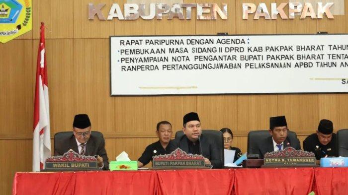 Bupati dan Wakil Bupati Hadiri Sidang Paripurna DPRD Tentang Ranperda Pertanggungjawaban APBD ...