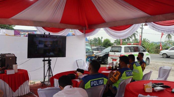 Kapolresta Deli Serdang Mengikuti Zoom Meeting Koneksi Antar Posko Ops Ketupat Toba-2022 Polda ...