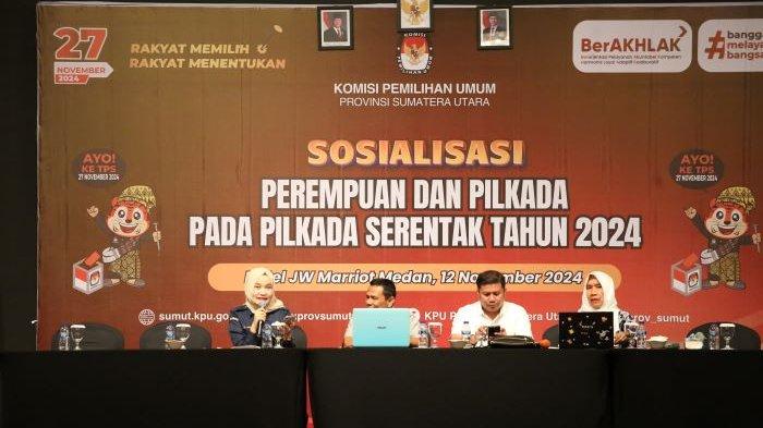 Tingkatkan Partisipasi Pemilih, KPU Sumut Gelar Sosialisasi Perempuan dan Pilkada 2024 - Tribun ...